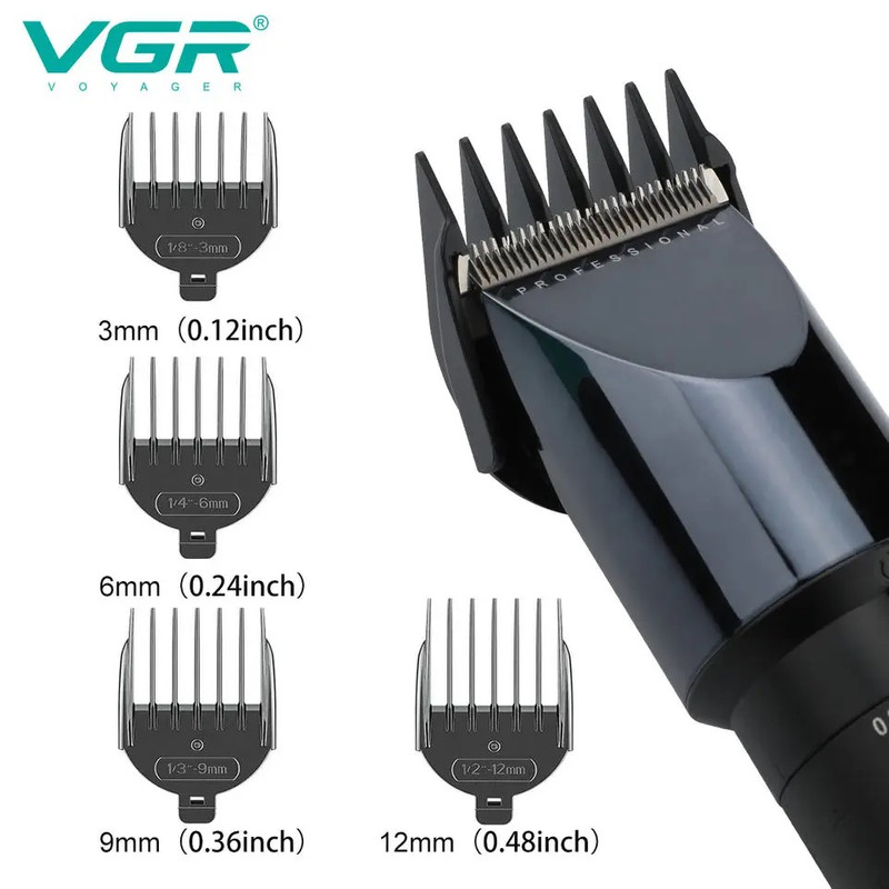 ماشین اصلاح سر و صورت وی جی آر VGR مدل V-698 - فروشگاه پیرانشهر اورجینال